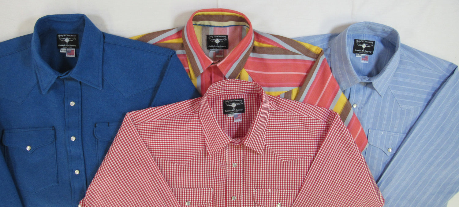 Ruddock Shirts Made in USA Flying R Ranchwear Texas Cotton ...