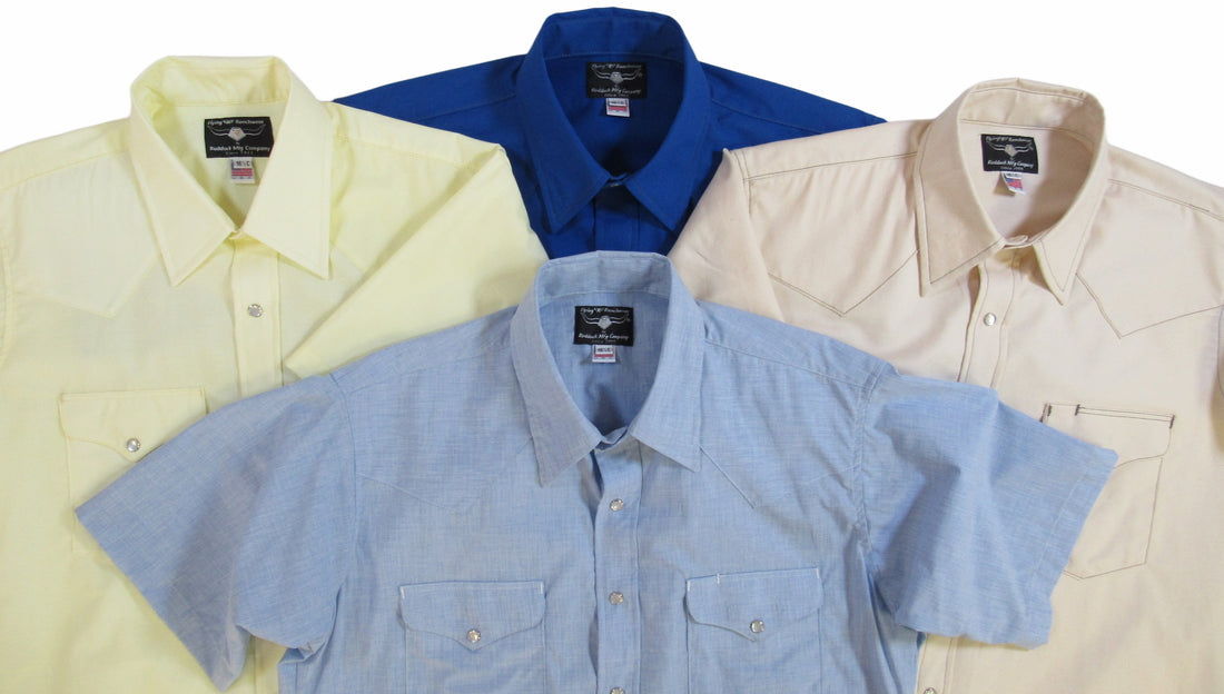 Ruddock Shirts Made in USA Flying R Ranchwear Texas Cotton ...